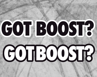 Got Boost Decal - Etsy