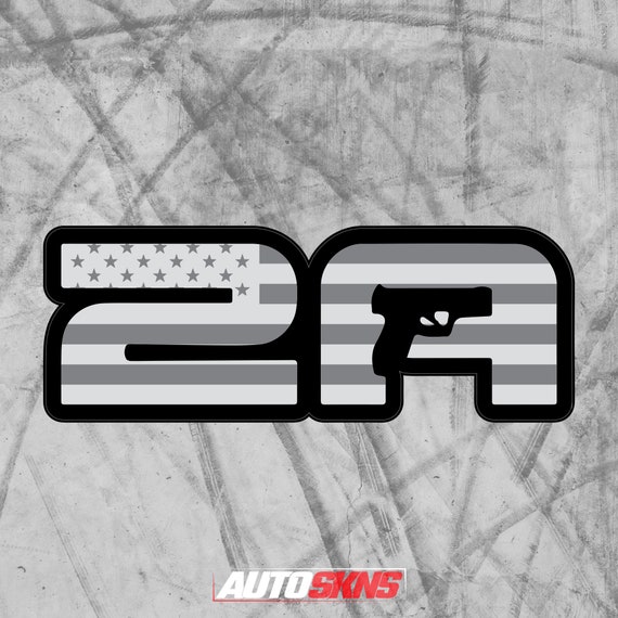 2nd Amendment 2A Premium Vinyl Decal | Etsy