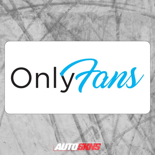 Onlyfans License Plate - Etsy