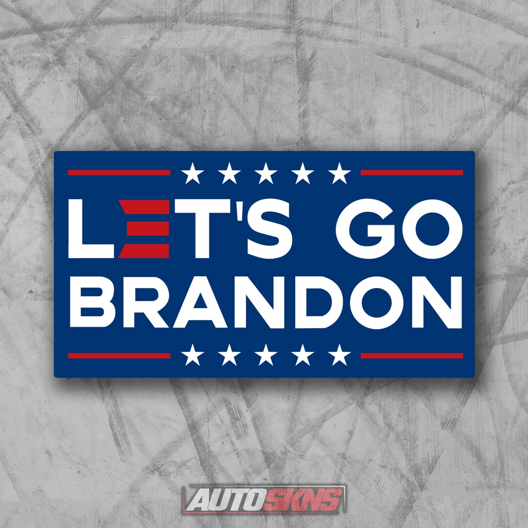 Let's Go Brandon Campaign Decal - Etsy