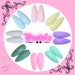 Pastel Press-on Color Collection - Etsy