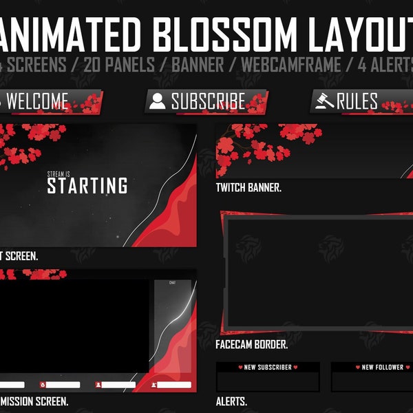 Twitch Layouts - Etsy