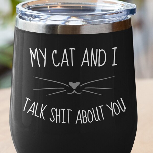My Cat and I Cup - Etsy