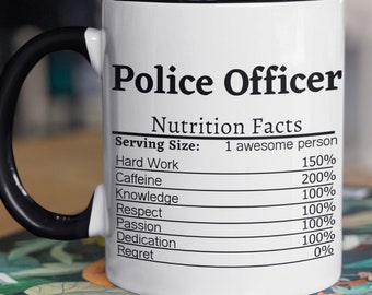 Police Officer Cup Police Officer Mugs Police Officer Gifts - Etsy