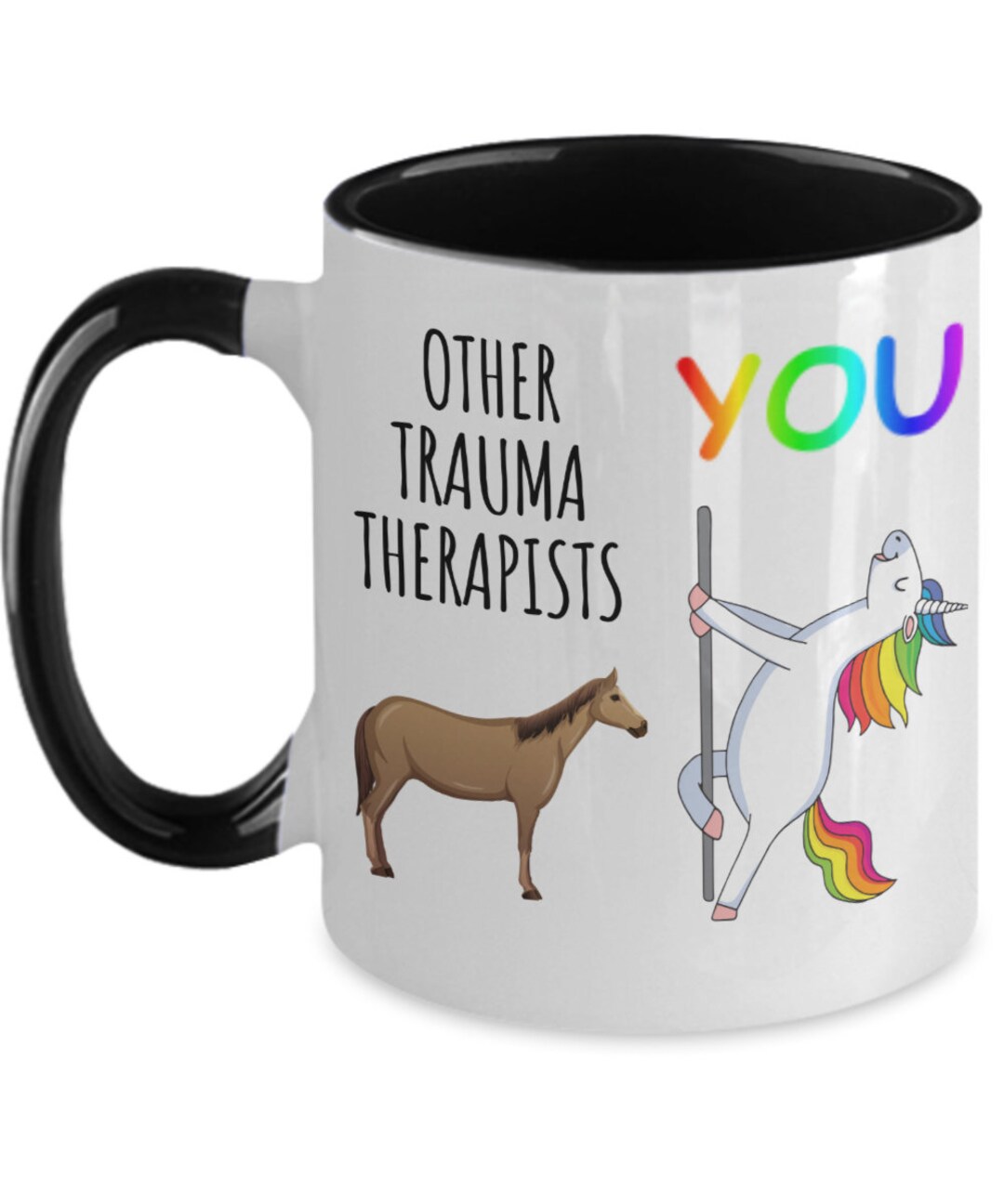 Funny Trauma Therapist Mug for Trauma Therapist Gift for Trauma ...
