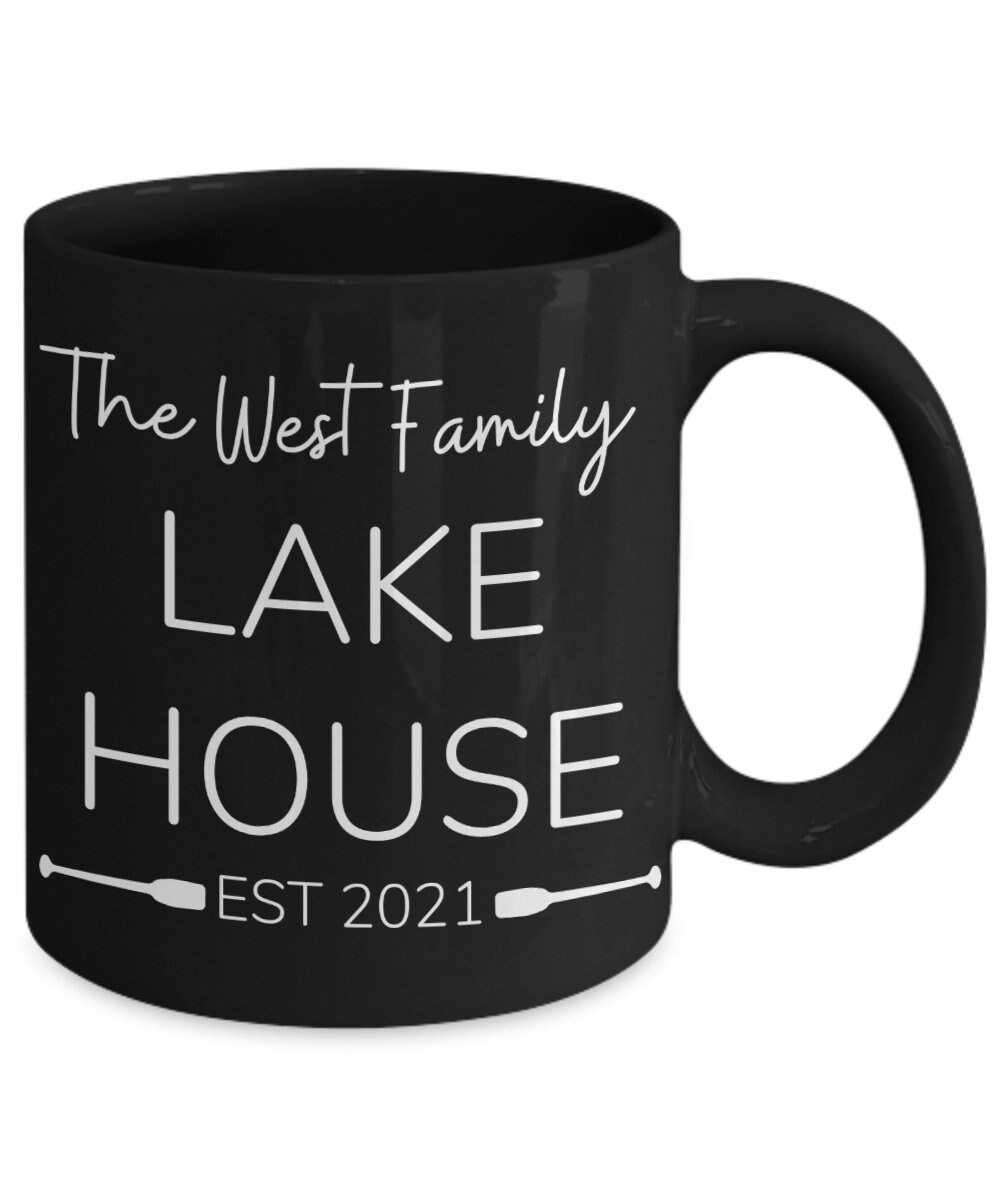 Personalized Lake House Mug Custom Lake Mug Lake Coffee Mug - Etsy