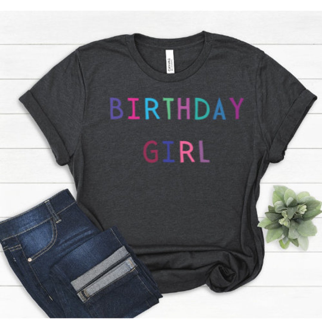 Geburtstagskind-T-Shirt Damen Shirt Personalisierte T-Shirts ...