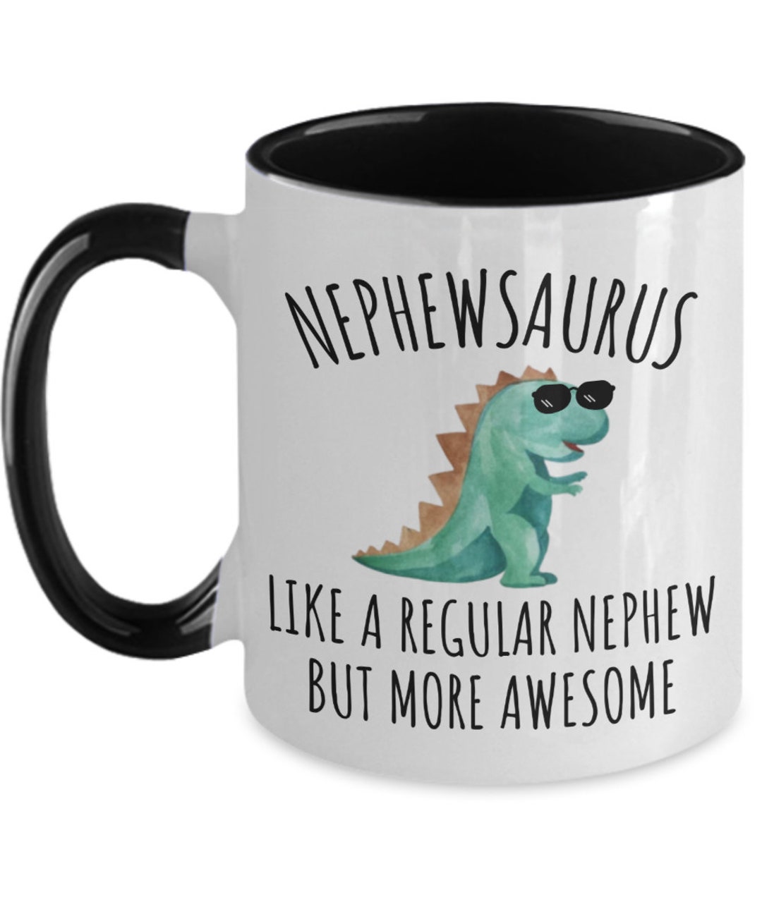 Nephewsaurus Mug for Nephew Gifts for Nephew Coffee Mug Nephew Birthday ...