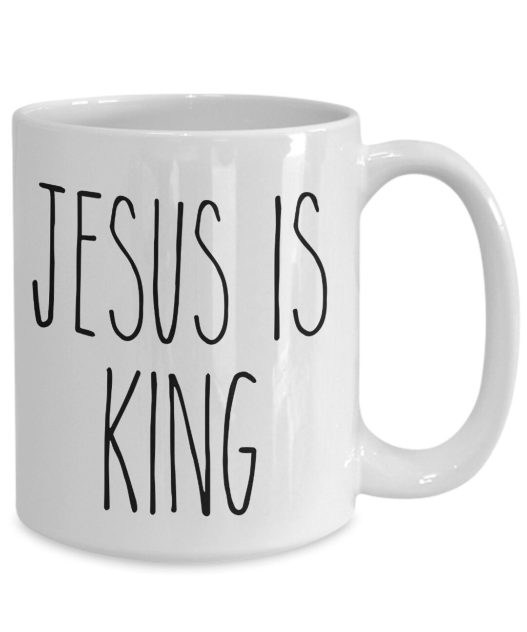 Jesus is King Mug Jesus is King Coffee Mug Jesus Mugs Jesus Coffee Mugs ...