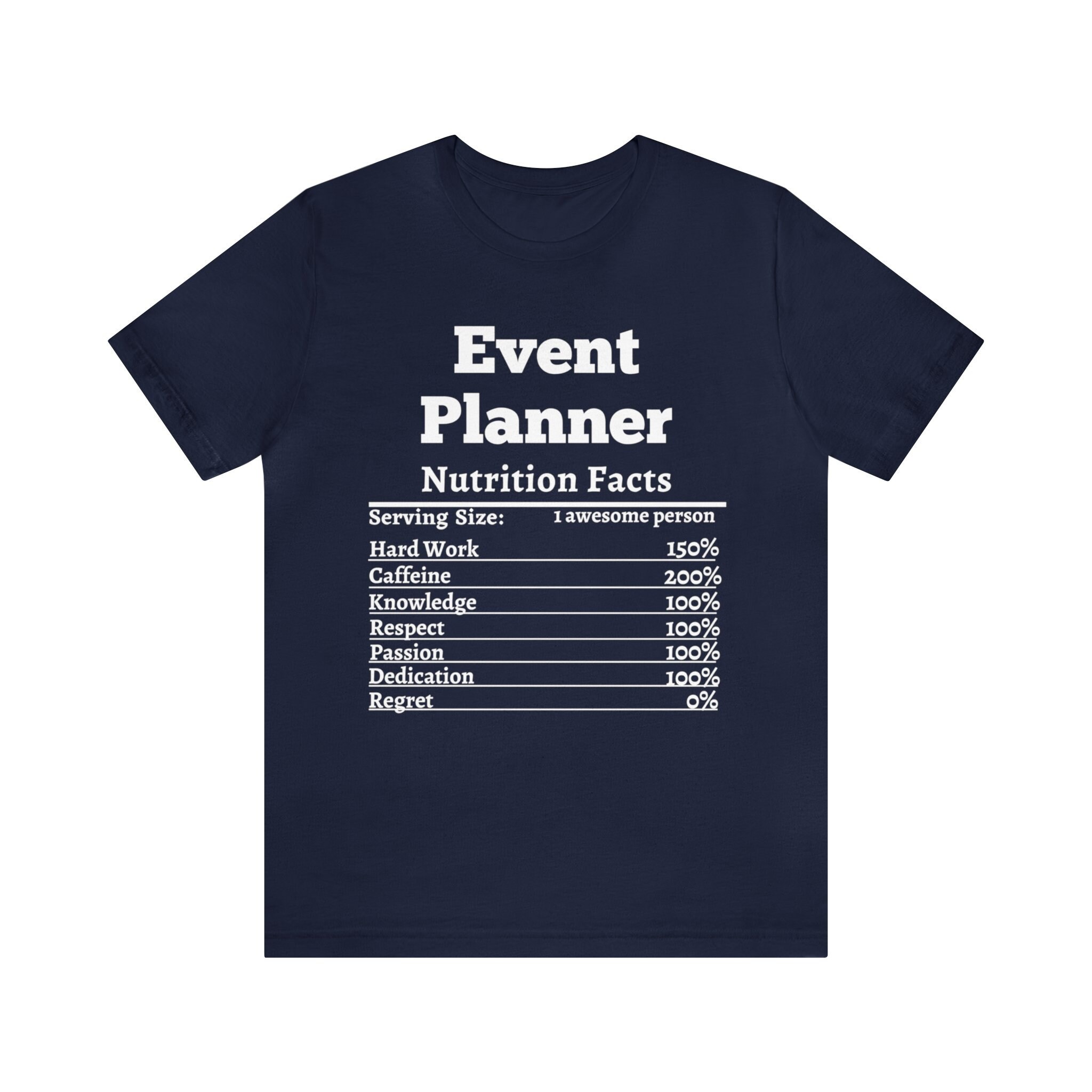 Event Planner Shirt Event Planner Nutrition Shirt Funny Event Planner ...