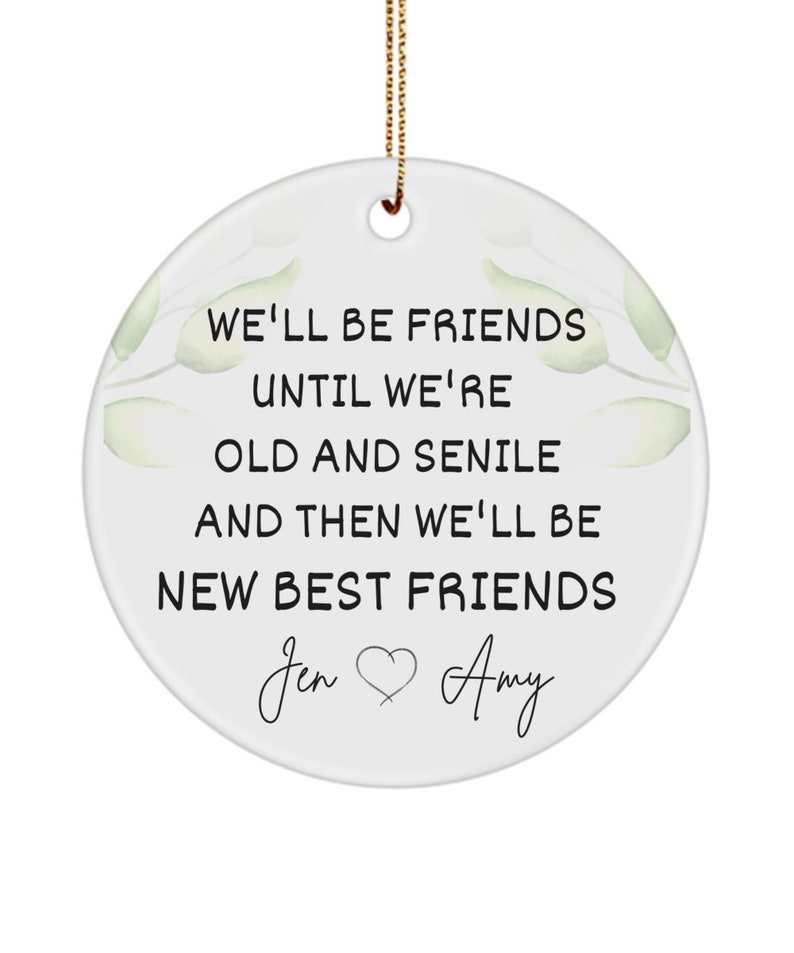 Personalized Best Friend Gifts for Best Friend Ornament Best - Etsy