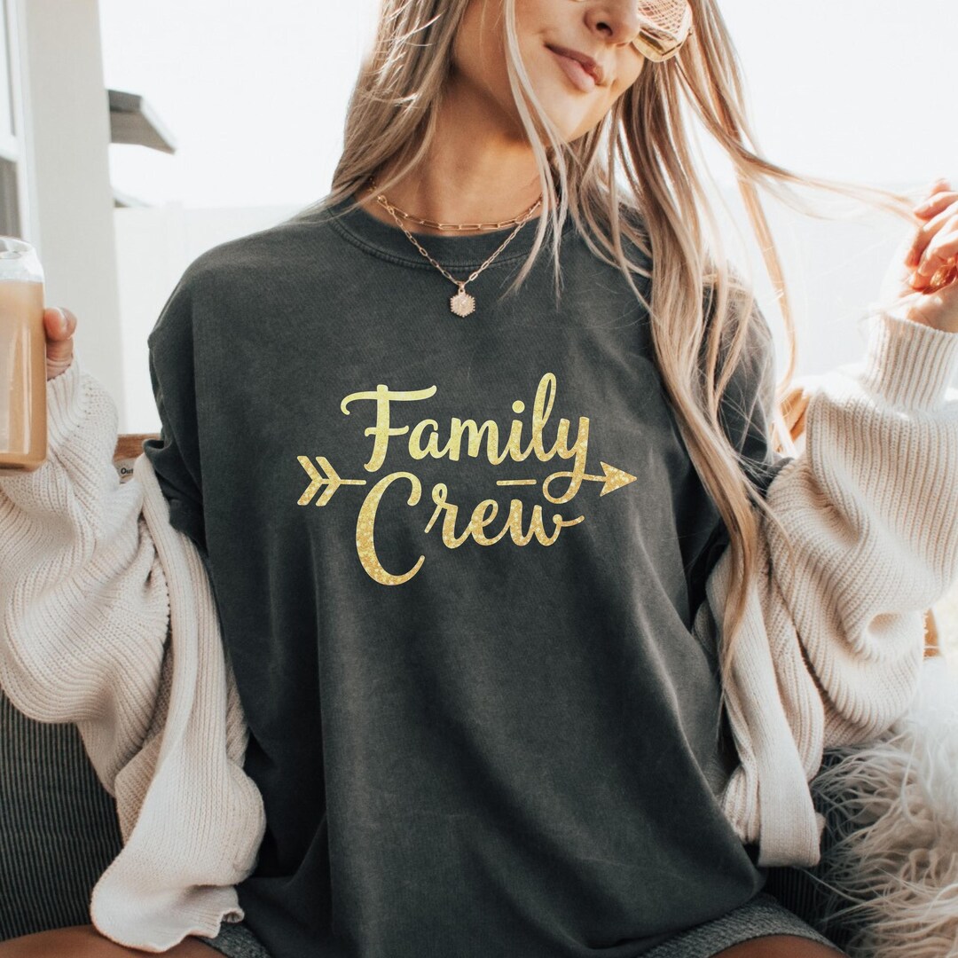 Family Crew T-shirt Matching Family Shirts Family Reunion Shirt Family ...