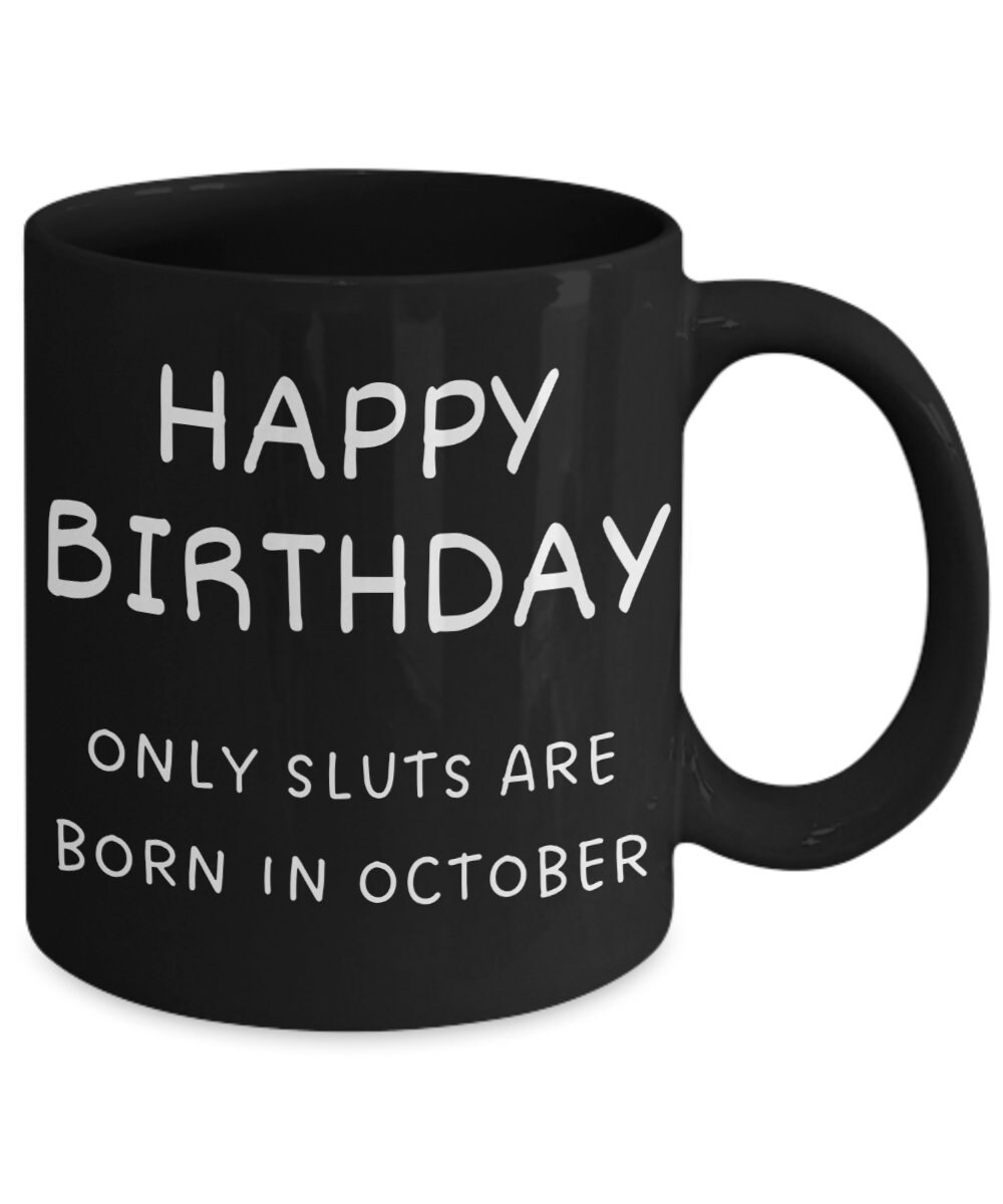 Happy Birthday Mug for Her Funny Birthday Mugs Happy Birthday Coffee ...