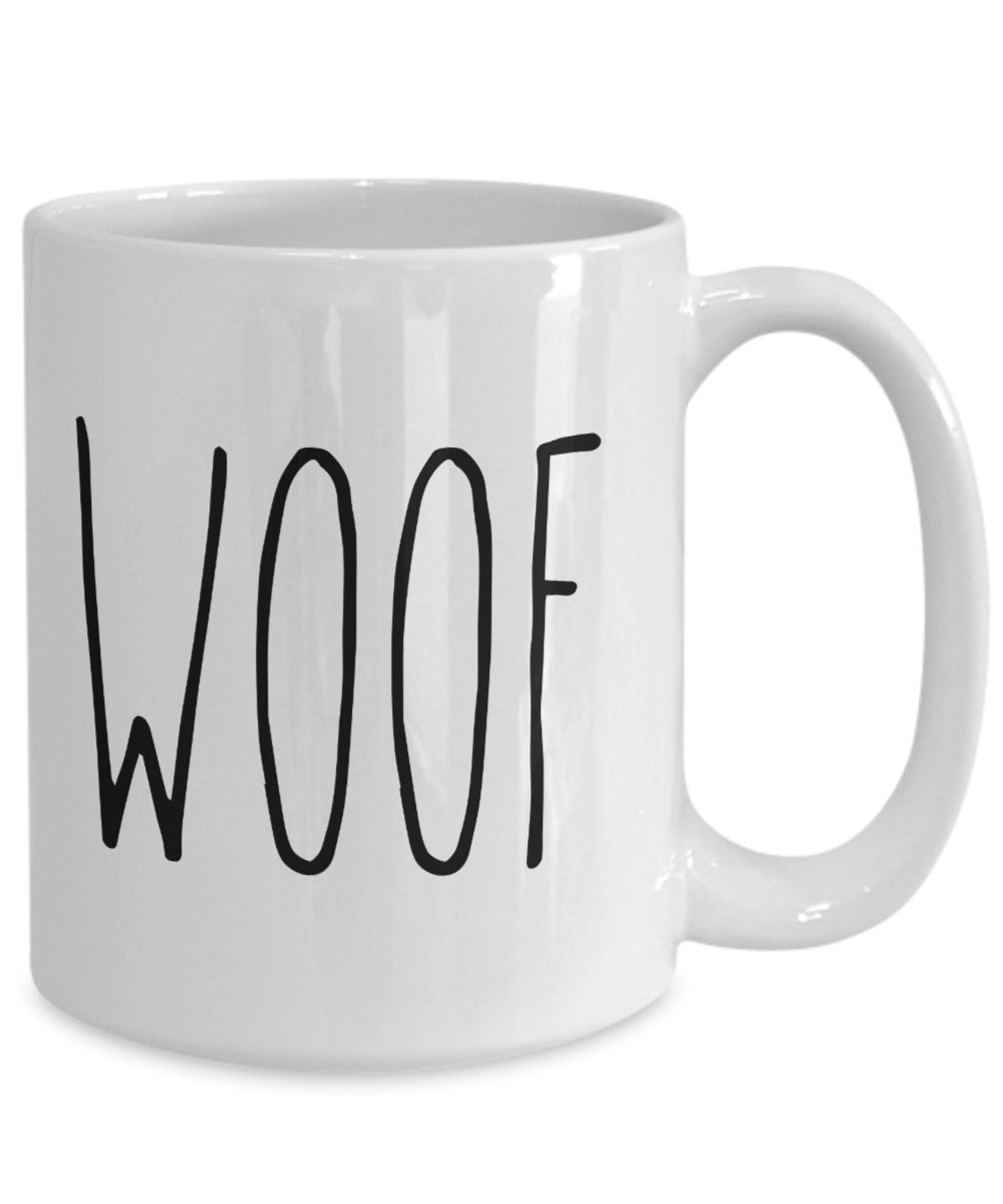 Woof Mugs Dog Lover Mugs Dog Mom Gifts Dog Dad Gifts Dog Mugs - Etsy
