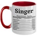 Singer Nutrition Singing Mug Singer Gift for Singer Gift Ideas Singer ...