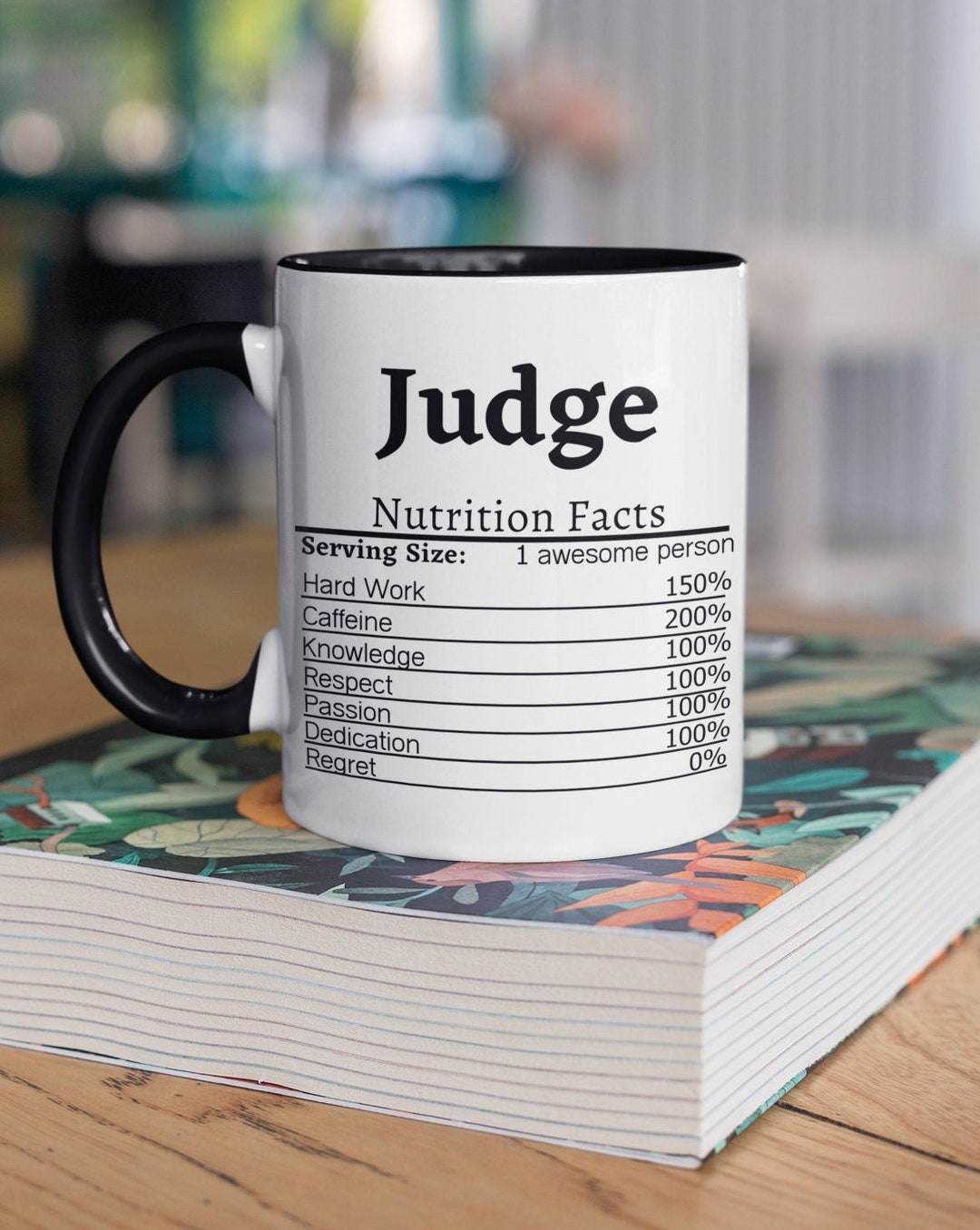 Funny Judge Nutrition Judge Mug for Judge Gift for Judge Coffee Mug ...