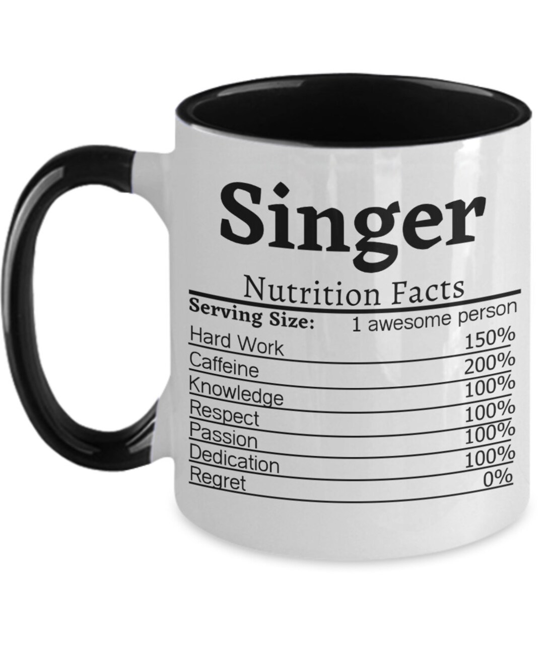 Singer Nutrition Singing Mug Singer Gift for Singer Gift Ideas Singer ...