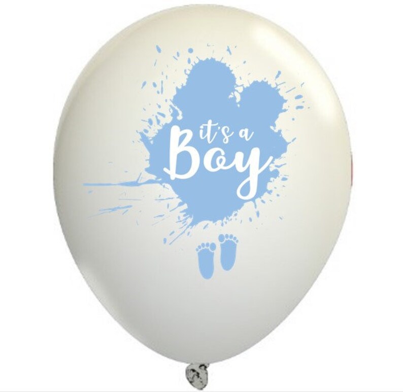 Baby Blue It's a Boy Digital Design to Use for Gender Reveal, Baby ...