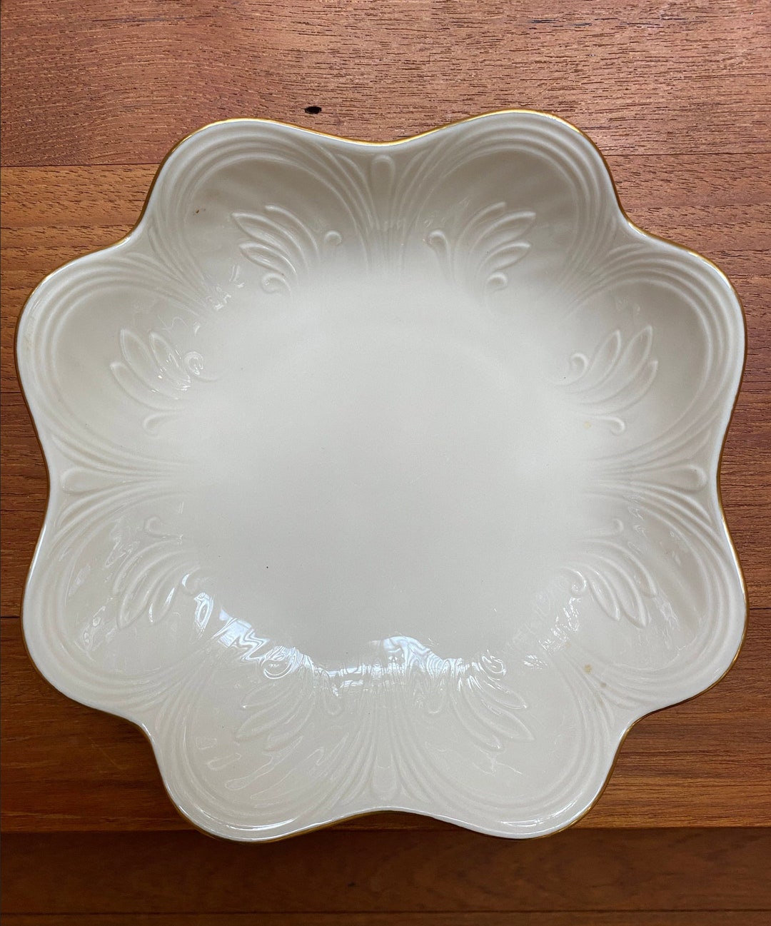 LENOX Saybrook Hand Decorated Bowl With 24-K Gold Trim - Etsy