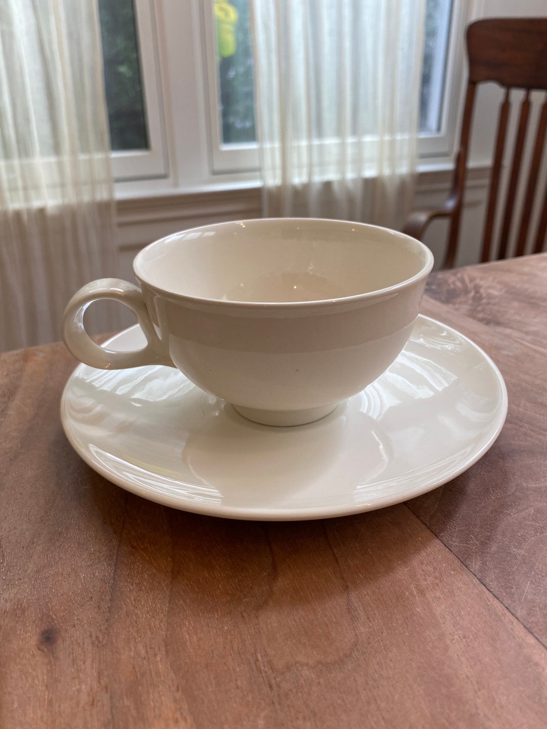 Eva Zeisel Classic Century Tea Cup & Saucer - Etsy