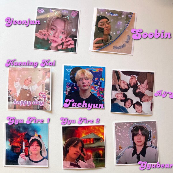 Kpop Mail Stickers - Etsy