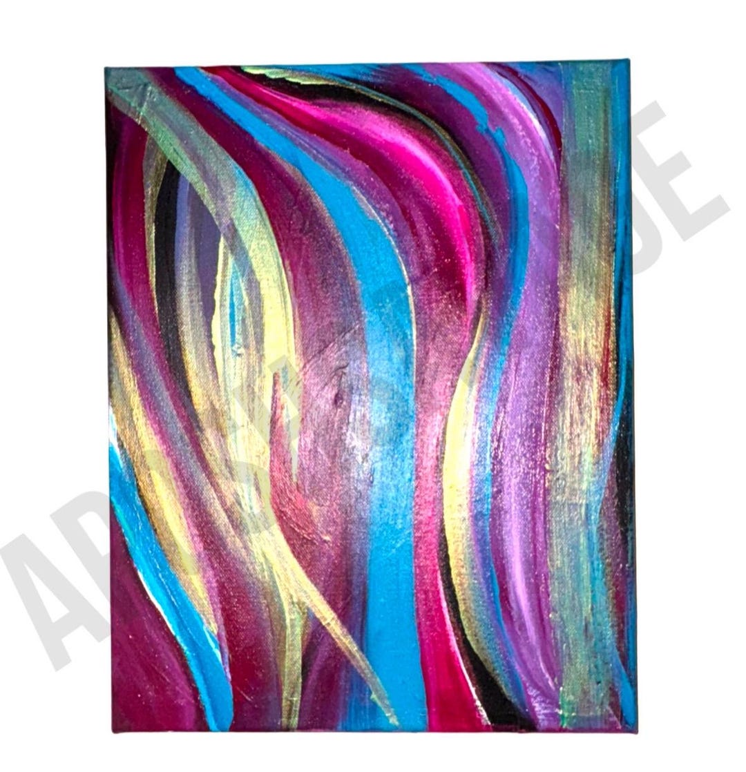 Colors of God , Acrylic Painting (11x14) - Etsy