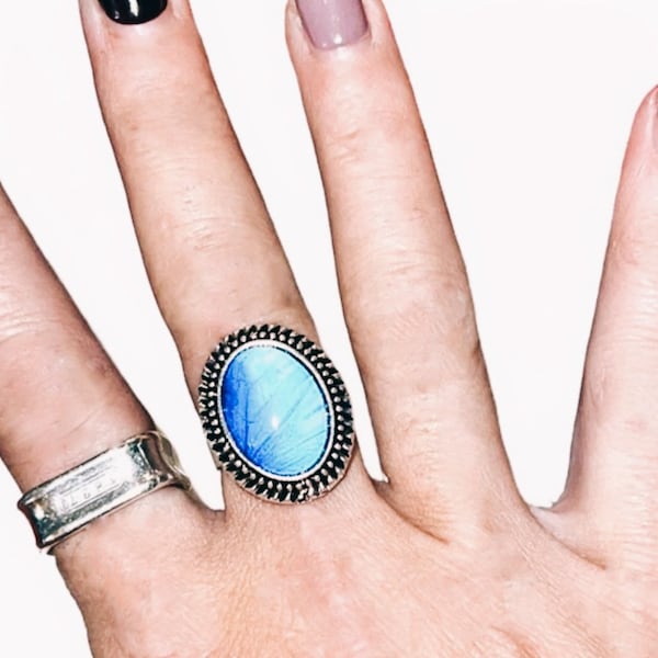 Butterfly Wing Ring - Etsy