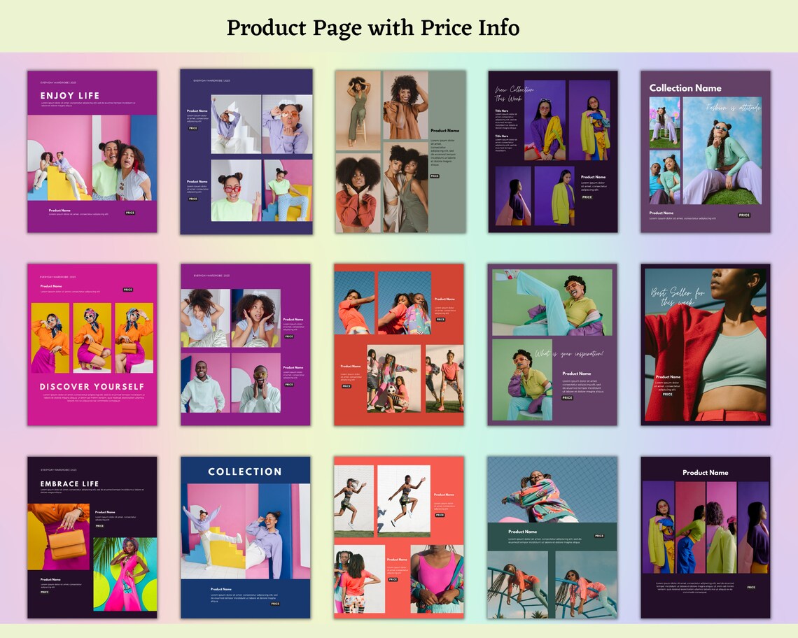 Ecommerce Instagram Template Fashion Brand Instagram Template Ecommerce ...