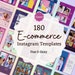 Ecommerce Instagram Template Fashion Brand Instagram Template Ecommerce ...