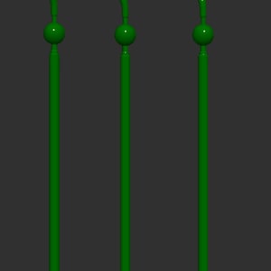 3D Model Riddler 66 Question Mark Cane Prop - Etsy