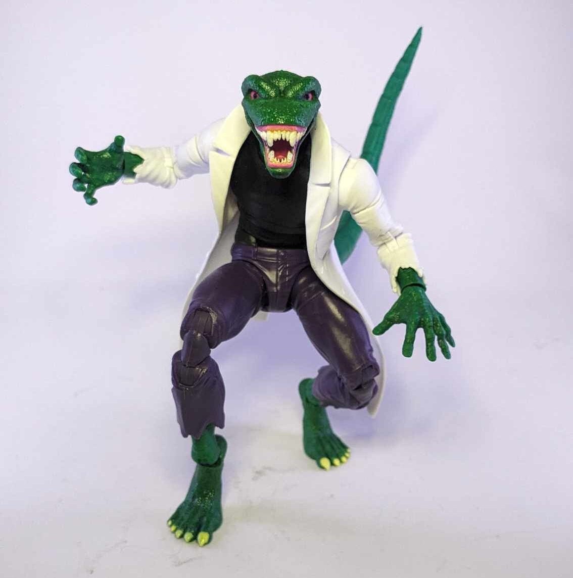 1/12 3D Printed Lizard Head & Feet Combo Sculpt Spider Villain - Etsy