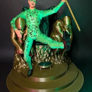 Riddler Throne Display/diorama 3D Print - Etsy