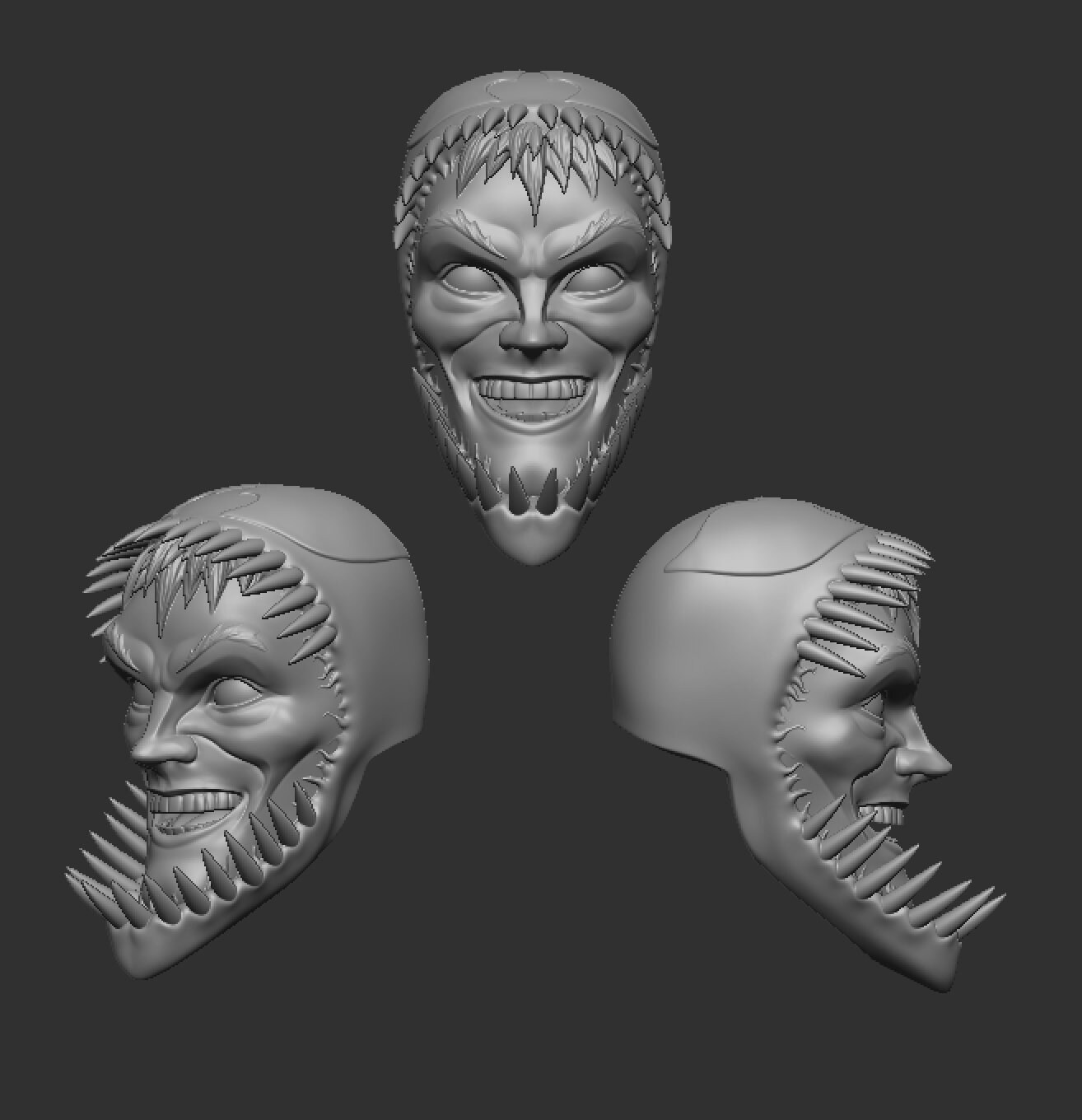 1/12 3D Printed Red Goo Head Sculpt Spider Villain - Etsy