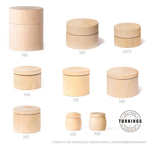 Round Wood Box - Etsy