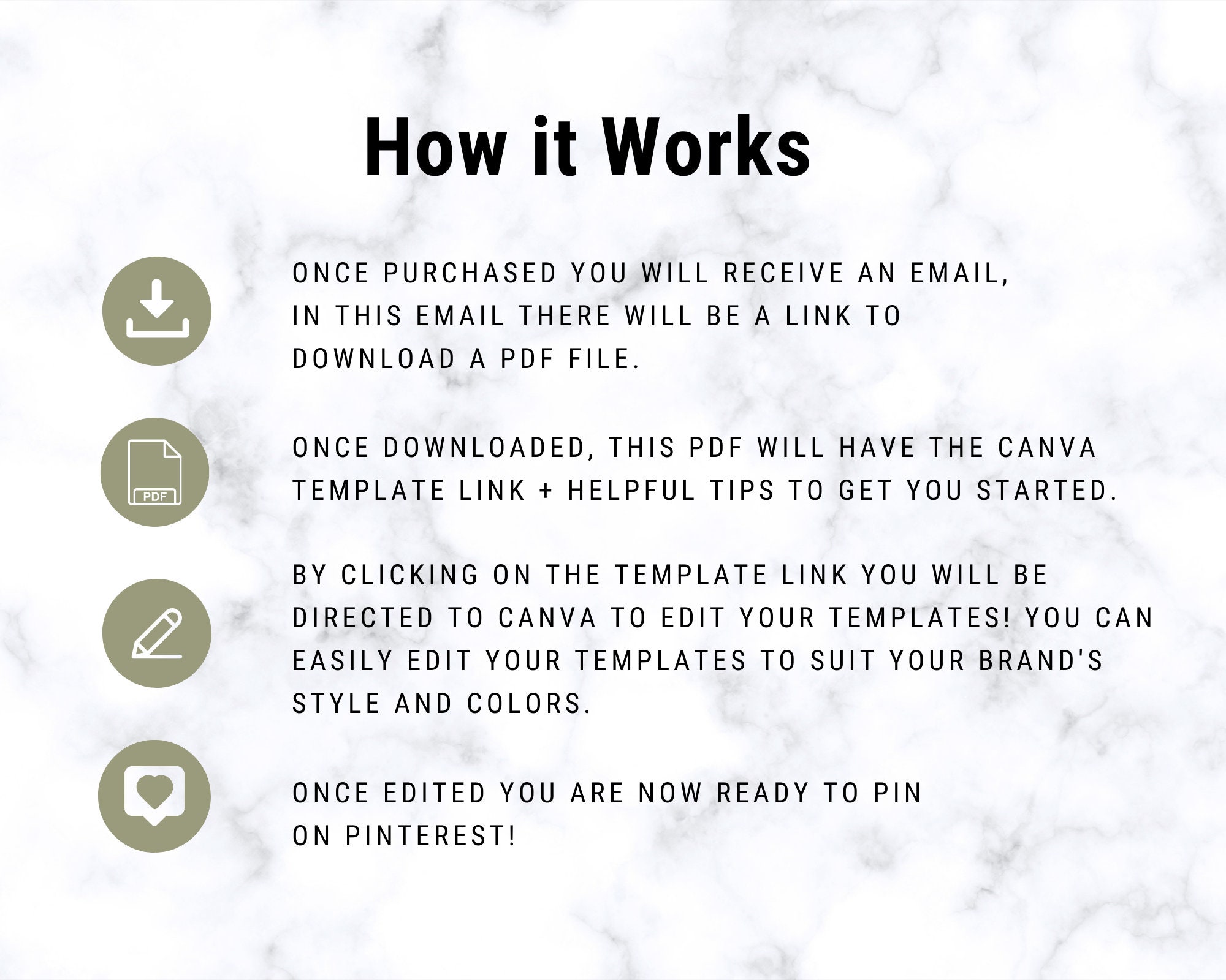 20 Modern Pinterest Pin Templates for Your Blog and Business | Editable ...
