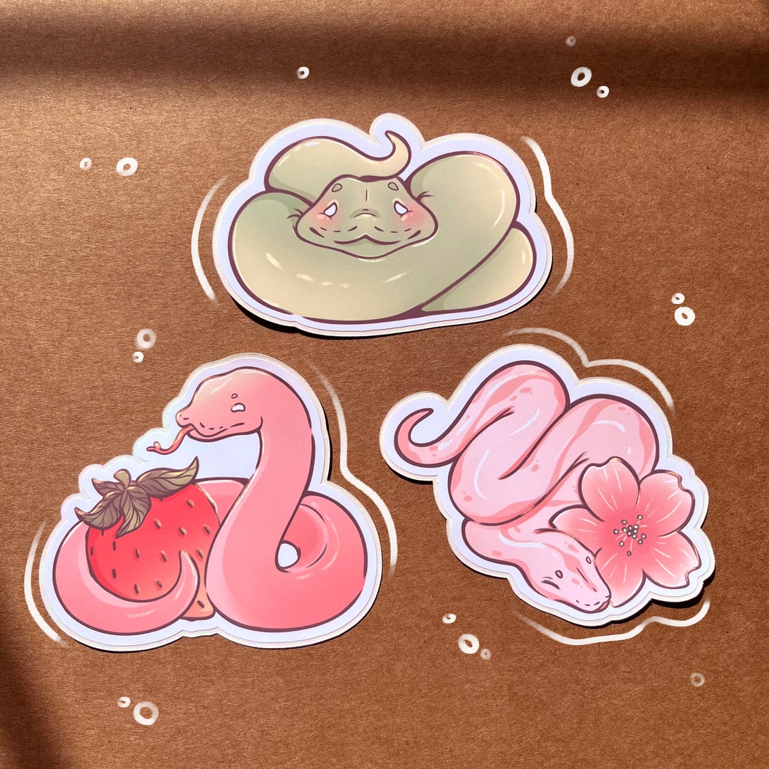 Snakes Sticker Pack - Etsy