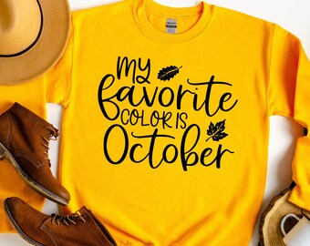 Fall is My Favorite Color - Etsy
