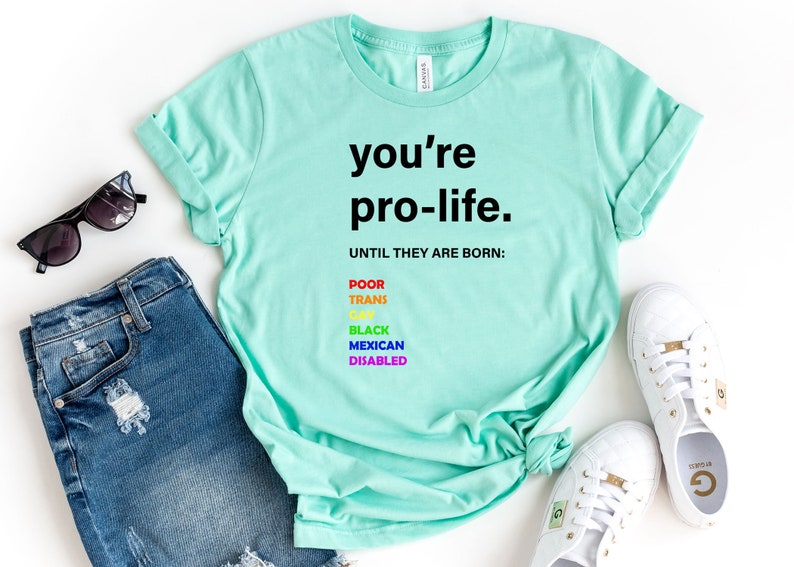 Pro Choice Shirt Activist Shirt Womens Right Protest Shirts - Etsy