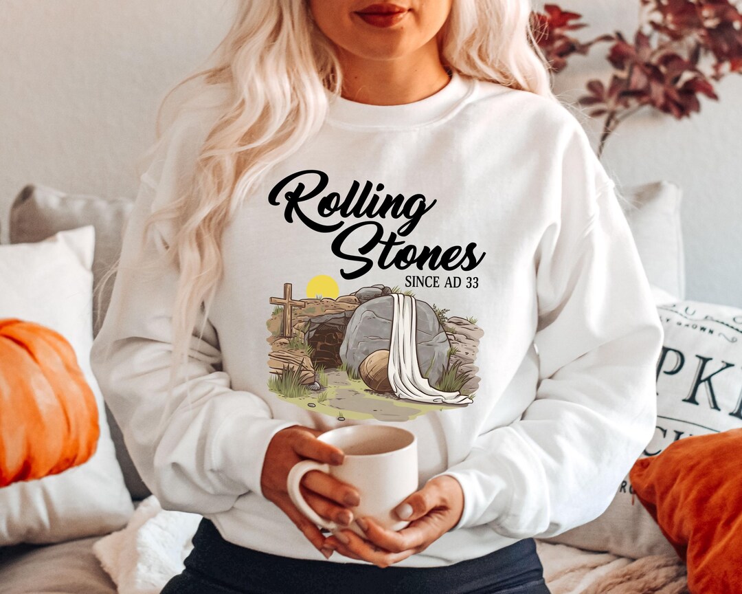 Rolling Stones T-shirt, Trendy Religious Clothing, Jesus Christ Shirt ...