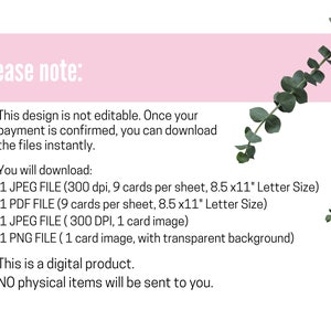 Vinyl Decal Application Card, How to Apply Vinyl Decal, Printable Decal ...