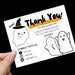 Halloween Business Thank You Card Template, Spooky Thank You for Your ...