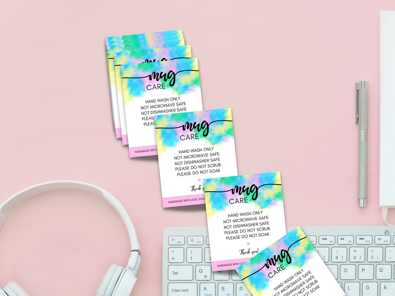 Care Card Bundle Printable Care Instructions Cards for Small - Etsy