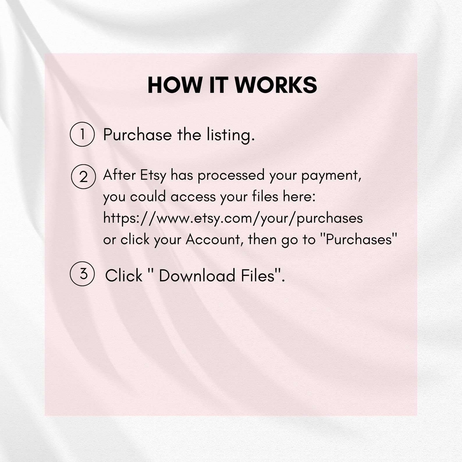 Beaded Bracelet Care Card: Small Business Instructions (digital ...