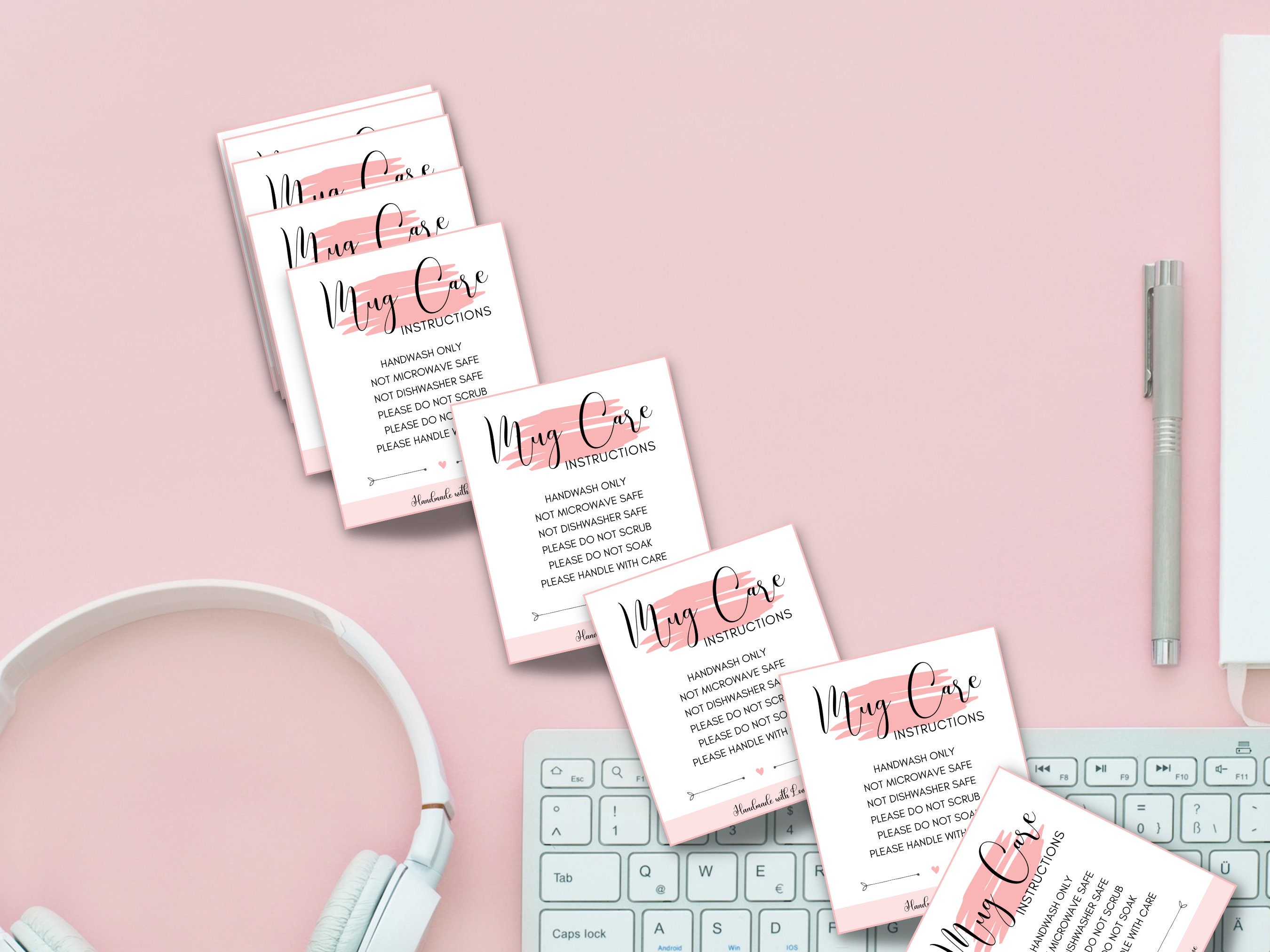 Care Card Bundle Printable Instructions Cards for Small - Etsy