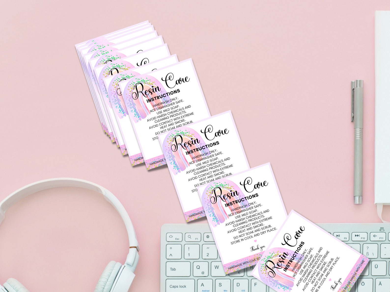 Care Card Bundle Printable Care Instructions Cards for Small - Etsy