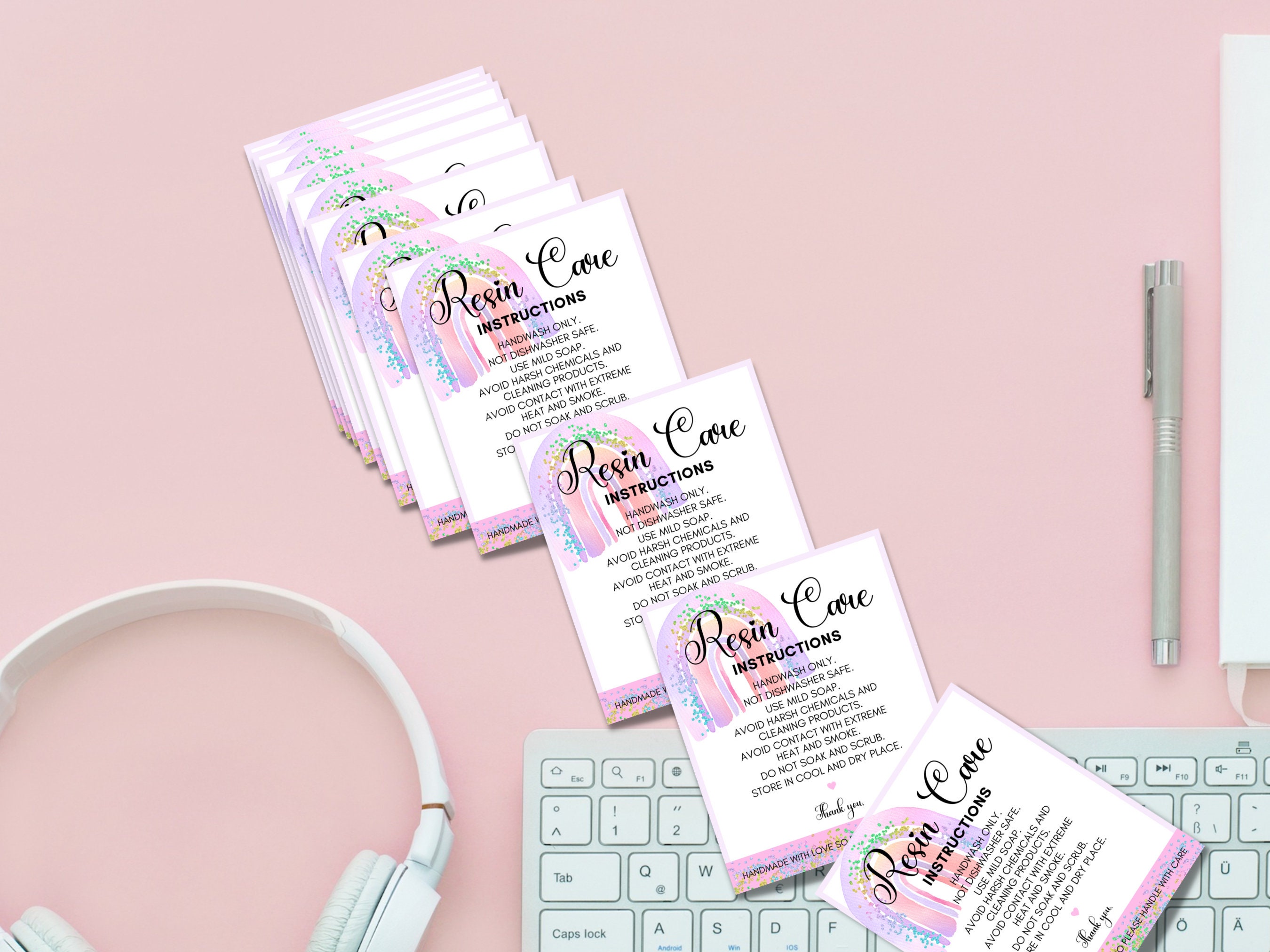 Care Card Bundle Printable Care Instructions Cards for Small - Etsy