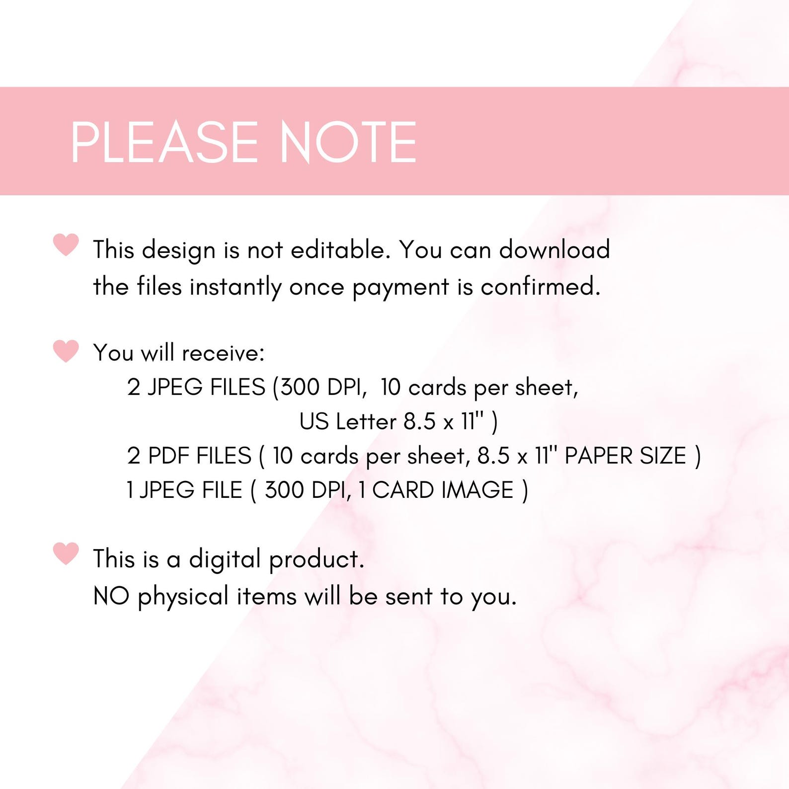 Beaded Bracelet Care Card: Printable Small Business Instructions ...