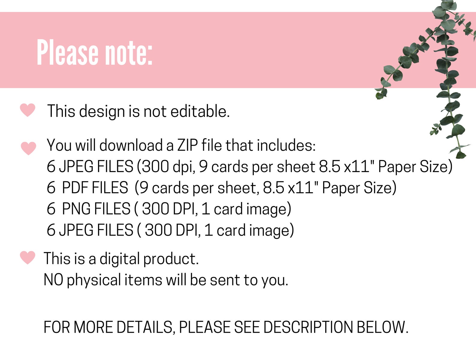 Keychain Care Card, Printable Key Chain Instructions, Instant Download ...