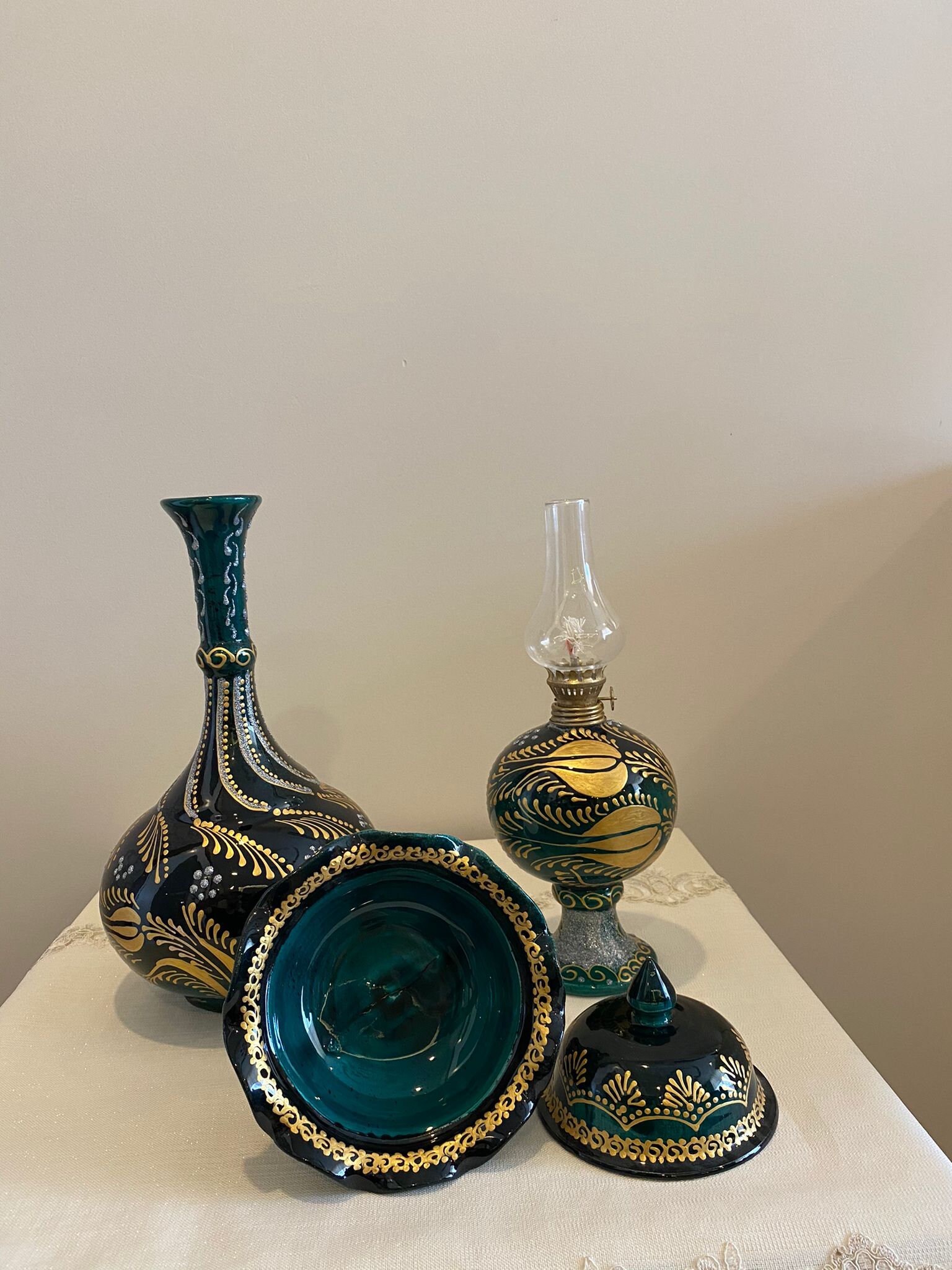 Ceramic Decor Set Handmade Ceramic Set Home Decor Set | Etsy