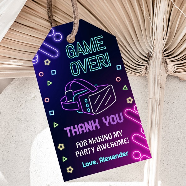Virtual Reality Thank You Stickers - Etsy